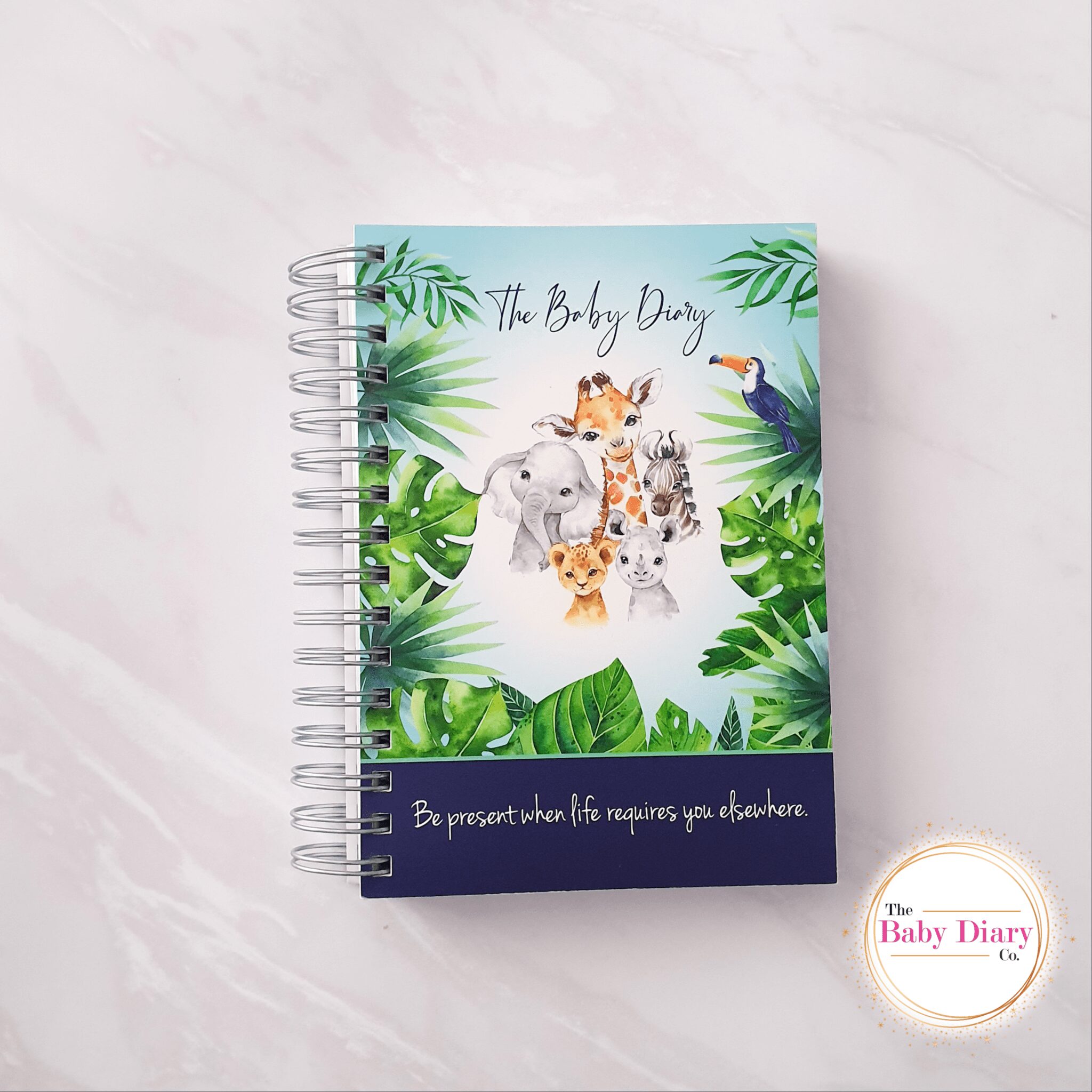 Safari Baby Diary | Baby Diary Co